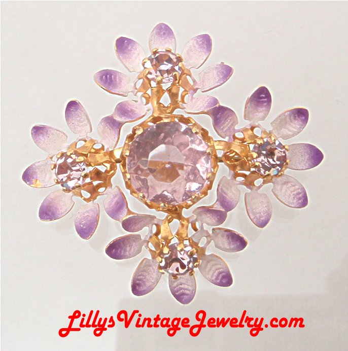 Lilly's Vintage Jewelry Signed Brooches, Pins, Clips